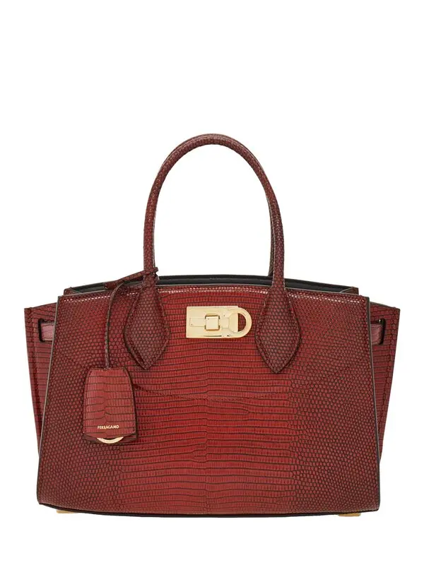 FERRAGAMO Studio Soft Bag - Brown