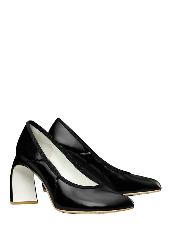 Tory Burch Peep-toe Pump - Perfect Black