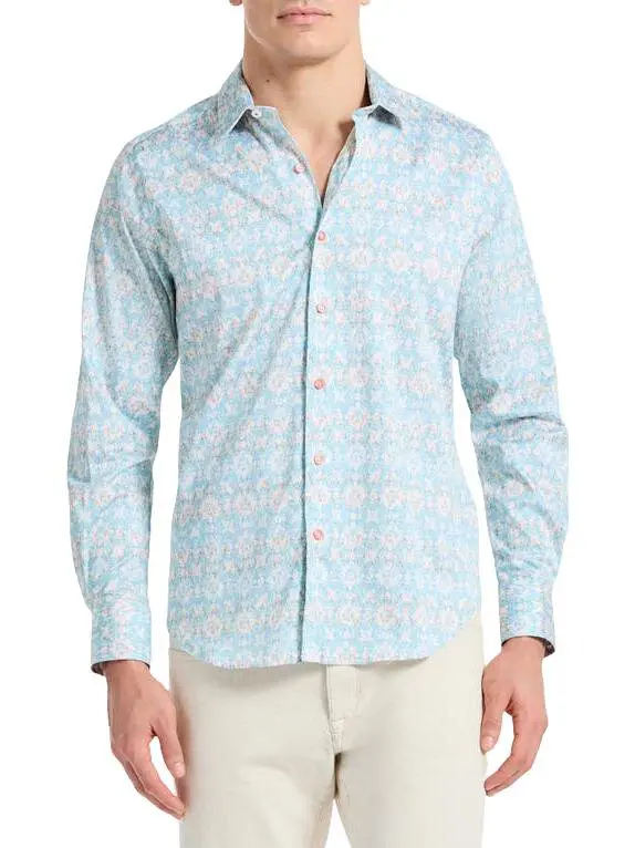 Robert Graham Mariage Floral Button-up Shirt - Blue Multi