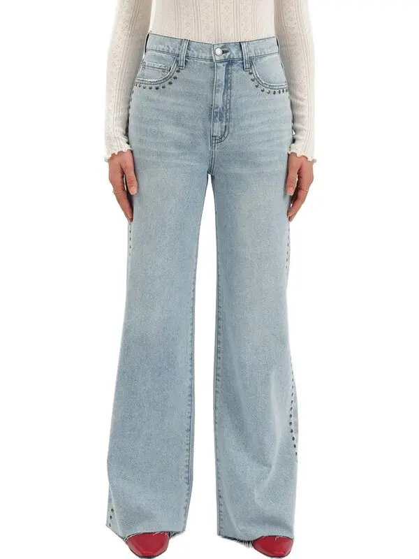 DAZE Far Out Wide Leg Jeans - Lets Dance