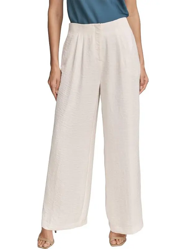 Donna Karan New York Wide-leg Pants - Cream