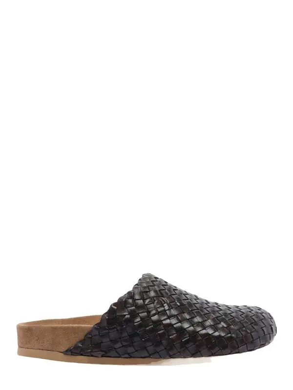 Dragon Diffusion Flat Shoes - Brown