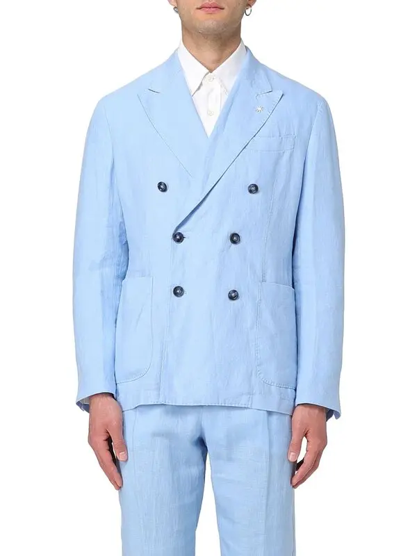 MANUEL RITZ Jacket - Blue