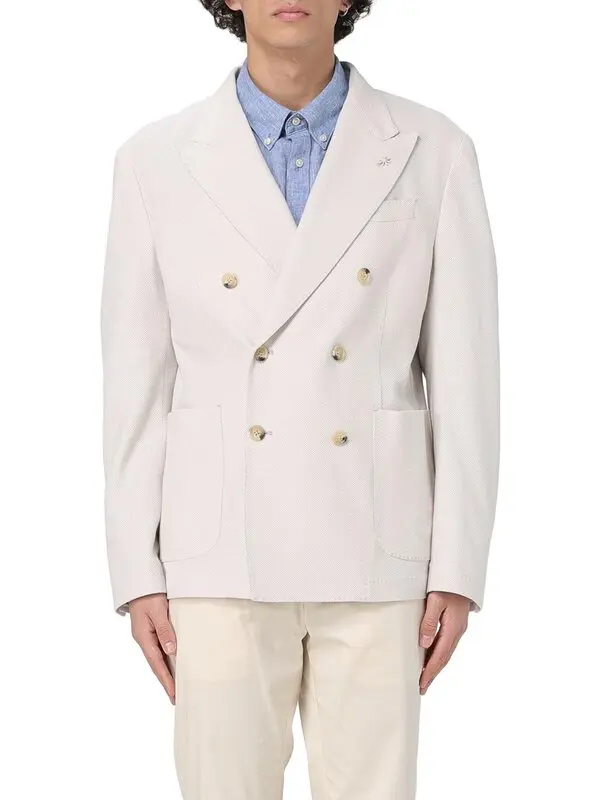 MANUEL RITZ Jacket - Yellow Cream