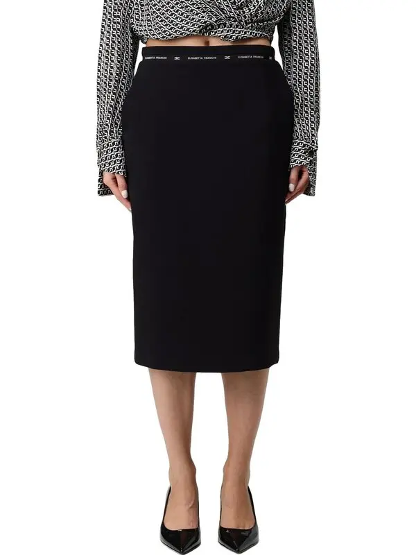 Elisabetta Franchi Pencil Skirt - Black