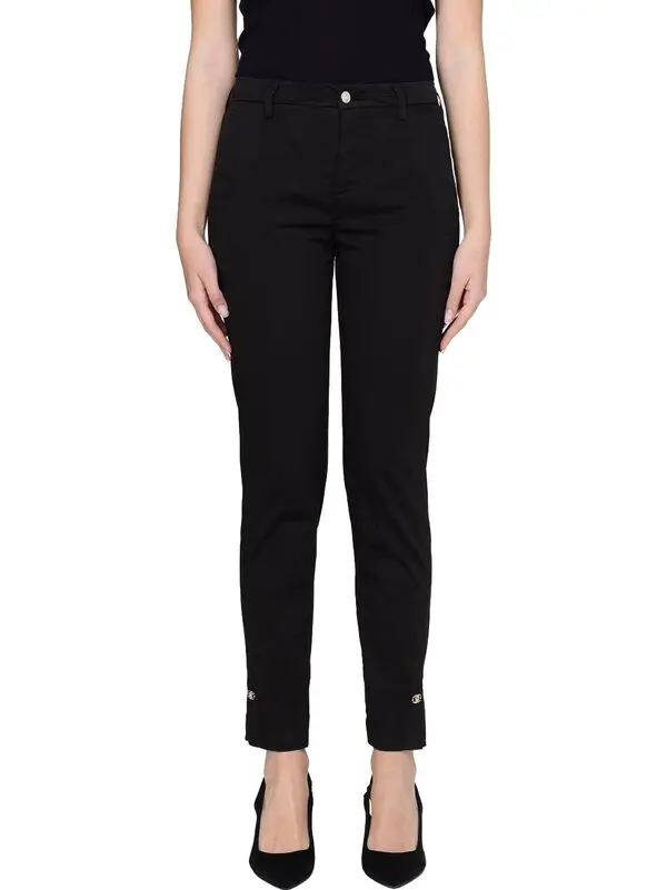 Liu Jo Ankle Length Trousers - Black