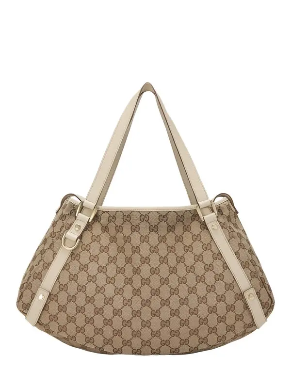 Gucci Original Gg D-ring Abbey Tote - Beige
