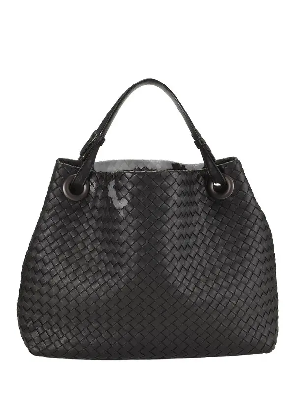Bottega Veneta Intrecciato Garda Tote - Black