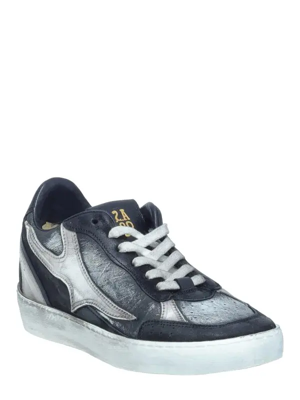 A.S.98 Grady Sneaker - Silver Black Multi