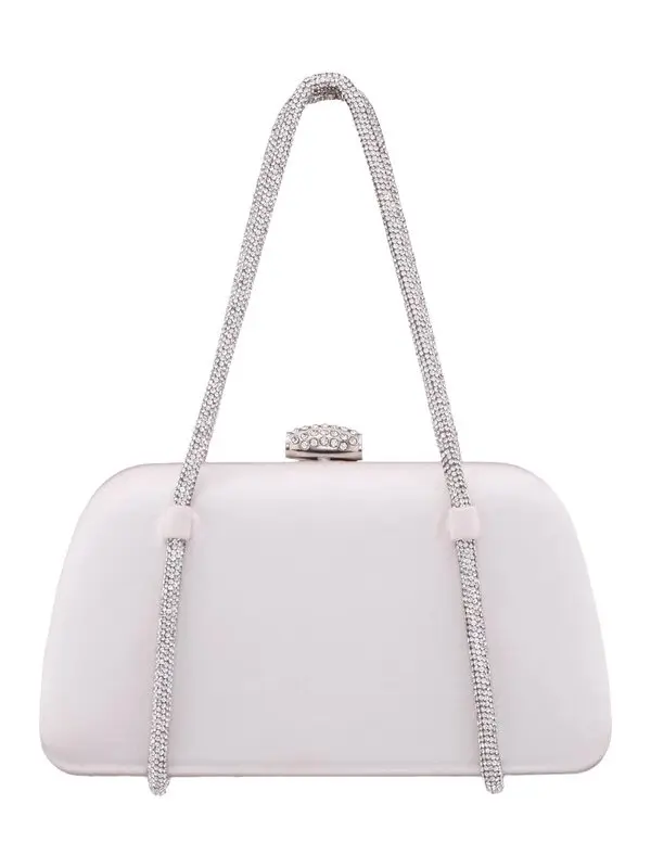 Nina Camara Frame Clutch - Ivory