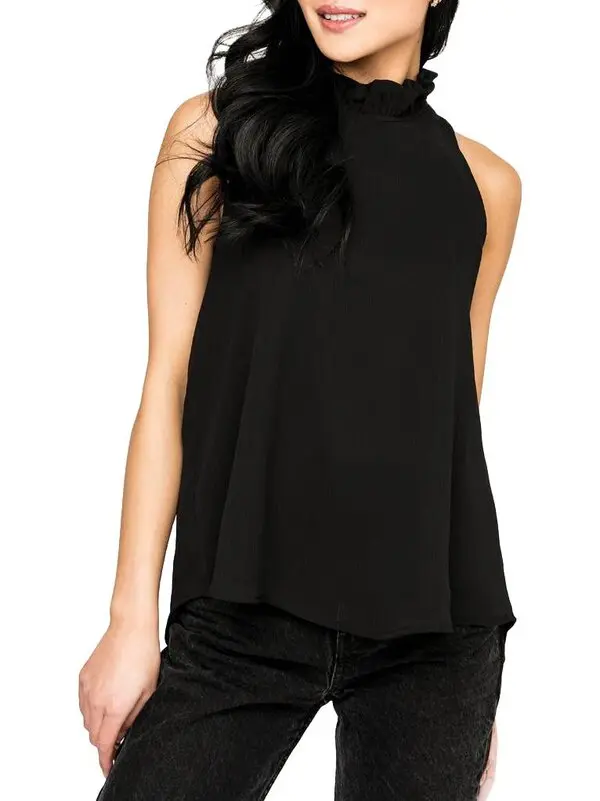 GIBSONLOOK Halter Neck Top - Black