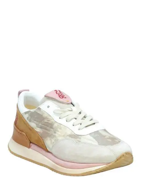 A.S.98 Burke Lace-up Sneaker - White Camo Multi