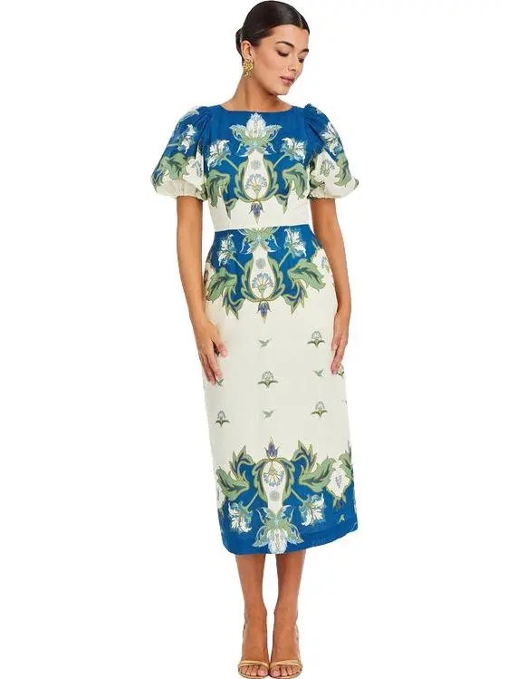 Mestiza New York Faye Midi Dress - Blue