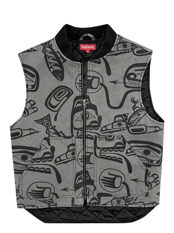 Supreme Haida Work Vest - Grey