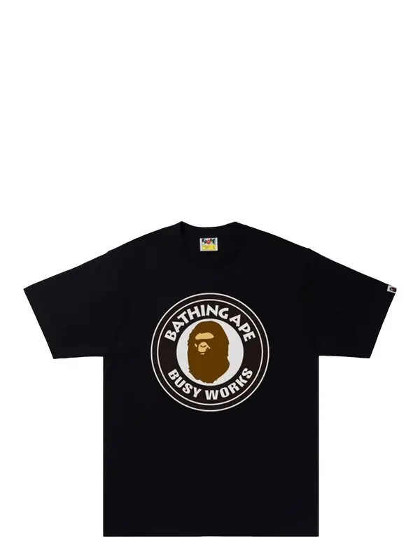 A BATHING APE Busy Works Tee - Black