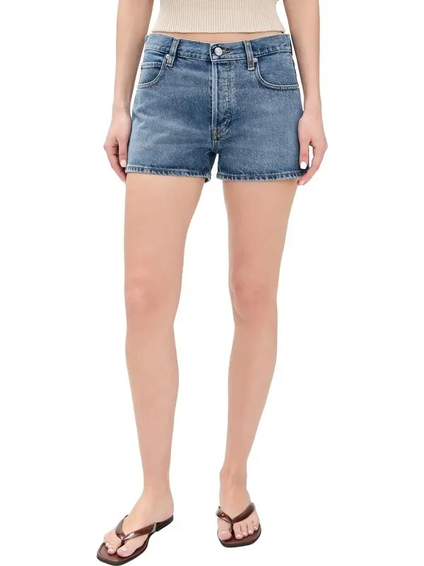 FRAME The Hang Denim Shorts - Overdrive