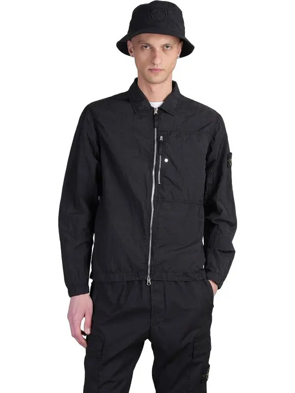 Stone Island Casual Jacket - Black