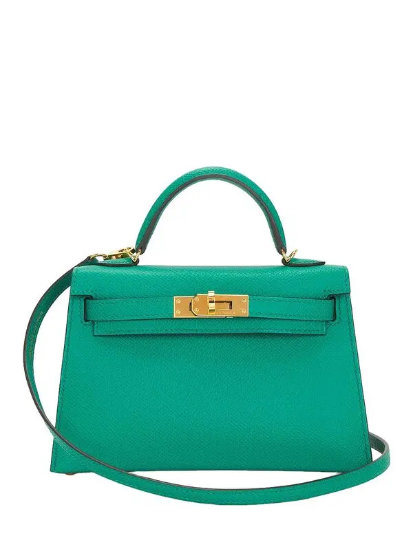 Hermès Veau Epsom Kelly 20 Handbag - Vert Verone