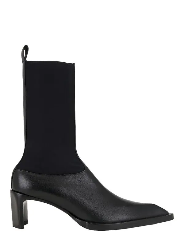 JIL SANDER Ankle Boot - Black