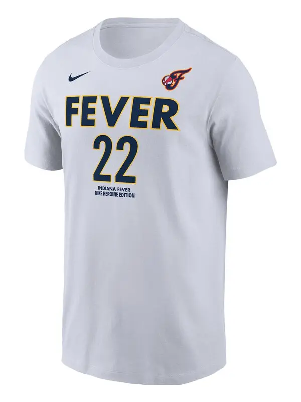 Nike Caitlin Clark Indiana Fever Wnba T-shirt - White