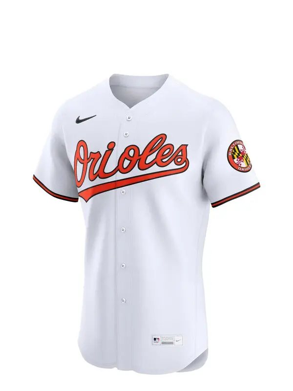 Nike Baltimore Orioles Dri-fit Adv Mlb Elite Jersey - White