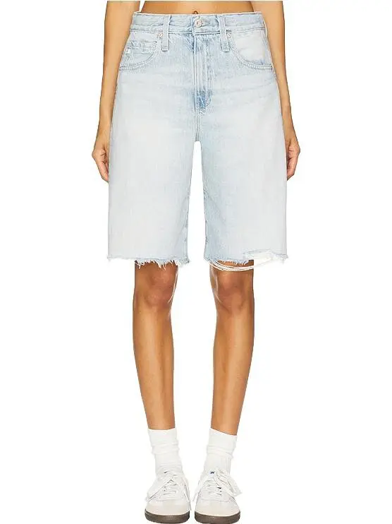 Ag Hattie Denim Shorts - Sunfaded Destructed