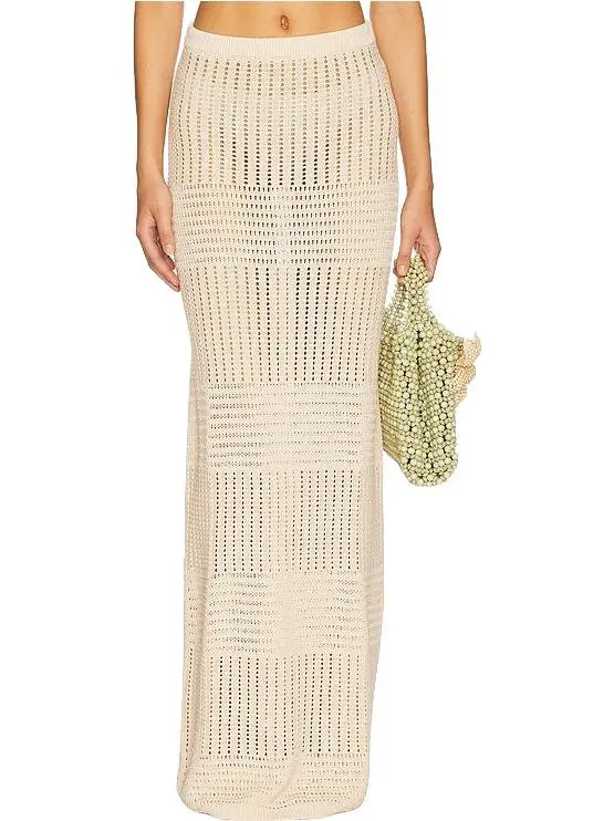LOVERS AND FRIENDS Aneta Maxi Skirt - Sand