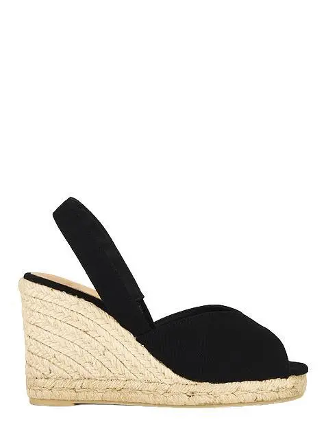 CastaÑer Brisa Espadrille - Canvas Negro
