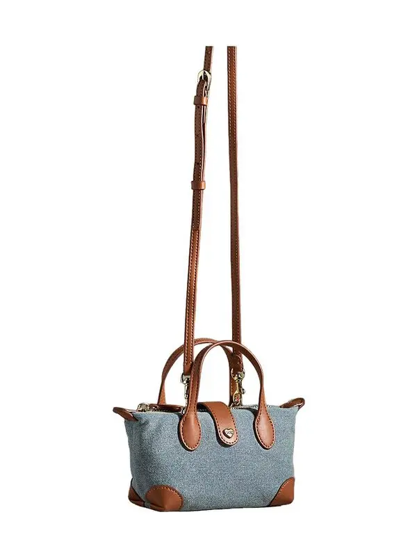 Stoney Clover Lane Pouchette Crossbody Bag - Light Denim