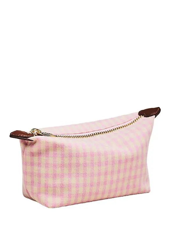 Stoney Clover Lane Pouchette Crossbody Bag - Rose Gingham
