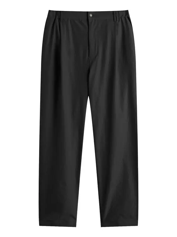 NANGA Dotair® Comfy Tuck Tapered Trousers - Black