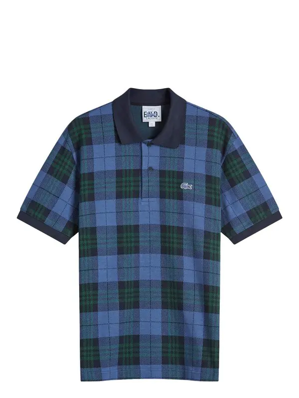 Lacoste X Tartan Polo - Abimes& Noir