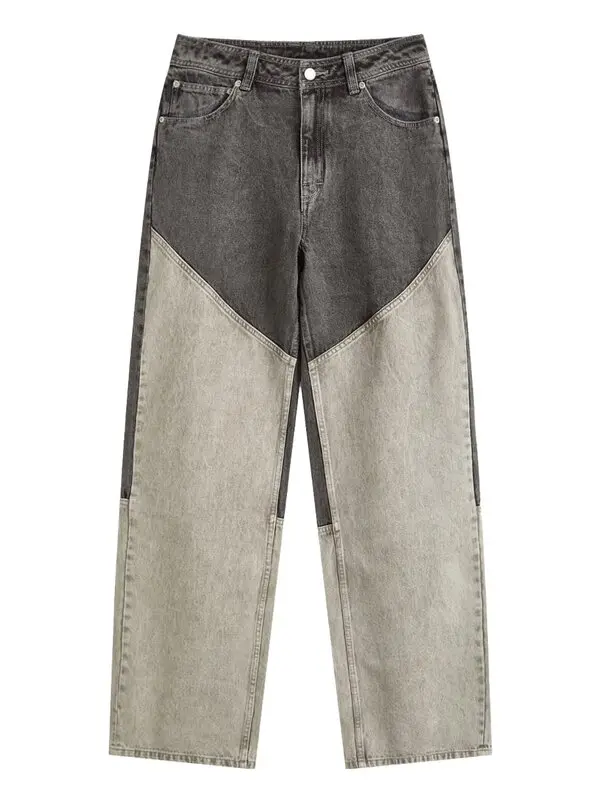 JORDAN W Pant - Black/flat Pewter