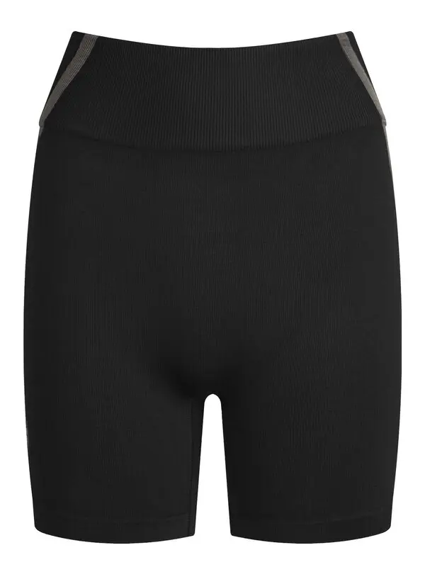 On Studio Knit Cycling Shorts - Black/eclipse