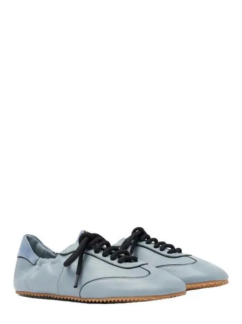 SCAROSSO Riley Sneakers - Blue - Calf