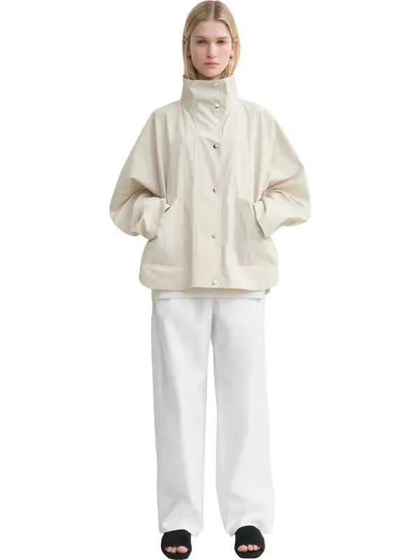 TOTEME Parachute Windbreaker - Creme