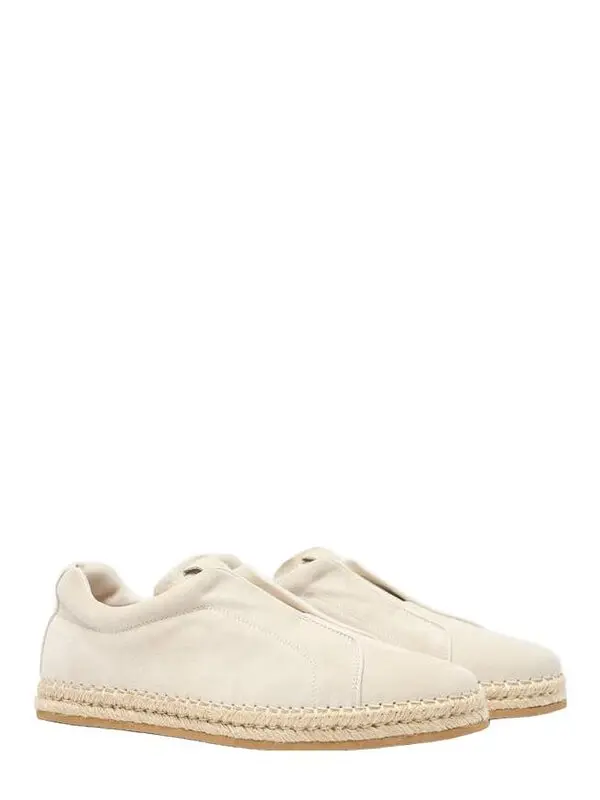 SCAROSSO Thiago Espadrilles - Ivory - Suede