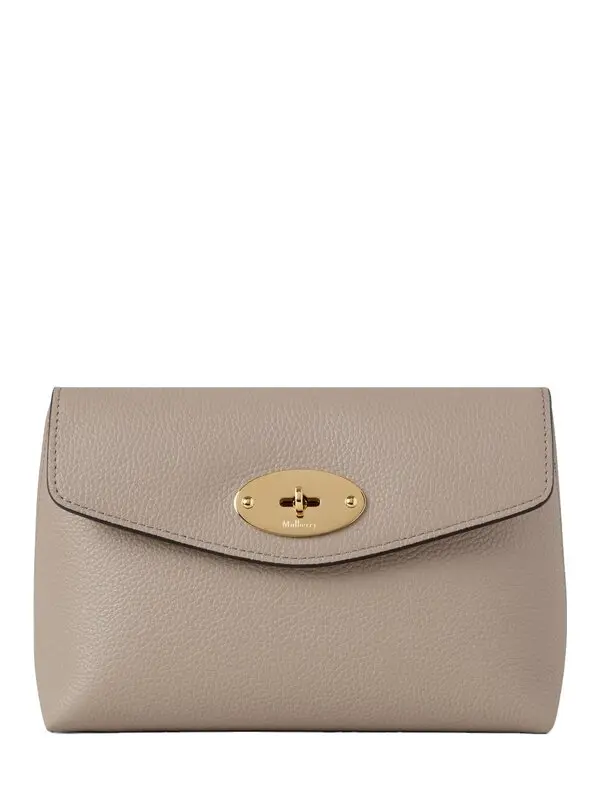 Mulberry Darley Cosmetic Pouch - Cashmere Taupe