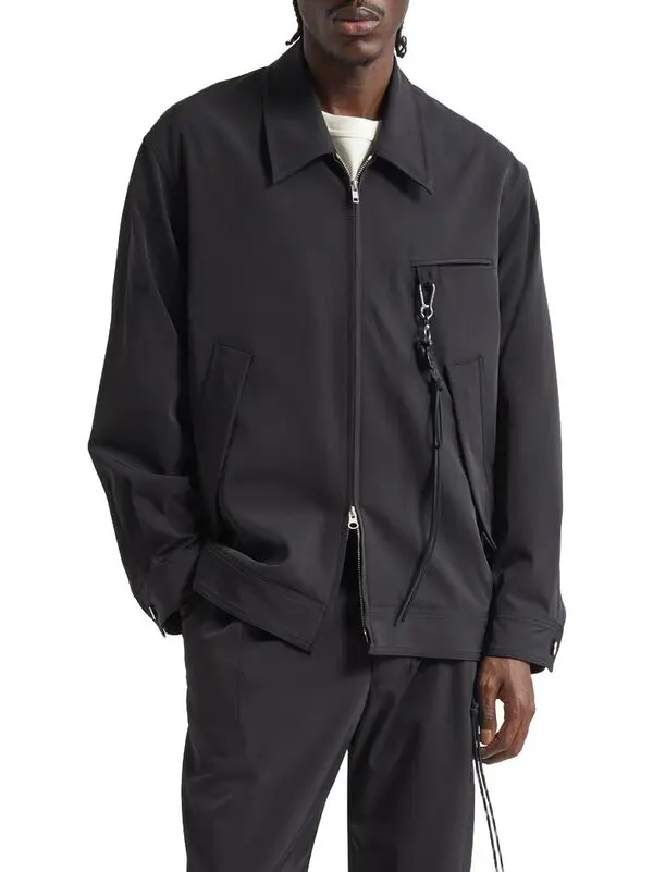SONG FOR THE MUTE Coach's Jacket - Black