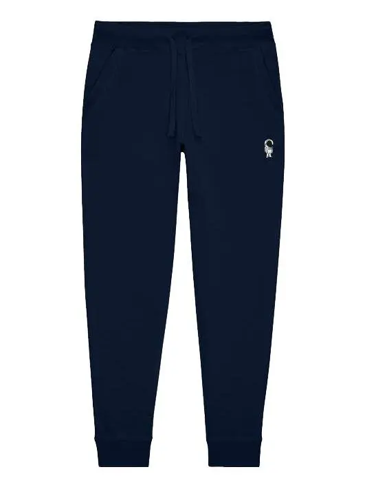 DALIX Astronaut Midweight Fleece Jogger Pant - Navy Blue