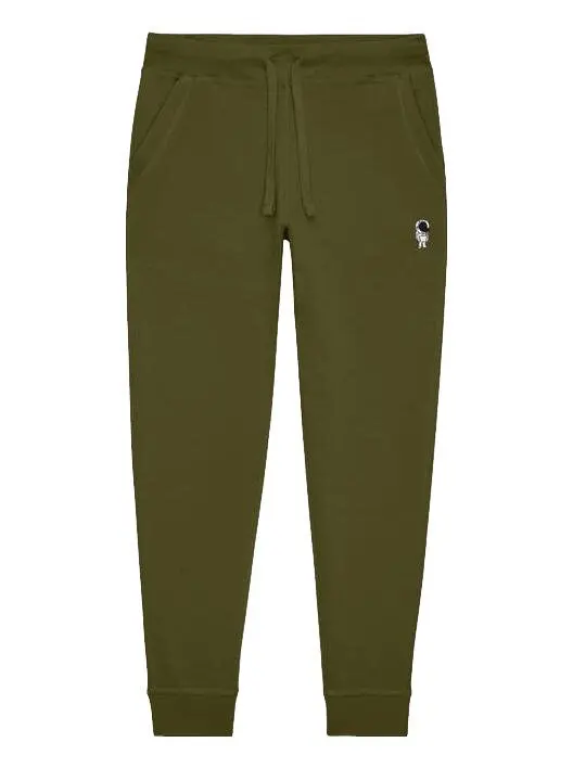 DALIX Astronaut Midweight Fleece Jogger Pant - Olive