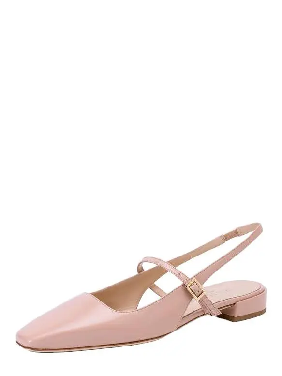 BELLS & BECKS Tina Mary Jane Slingback Flat - Blush