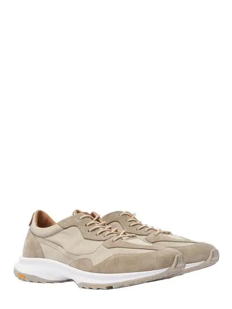 SCAROSSO Achille Sneakers - Beige - Fabric
