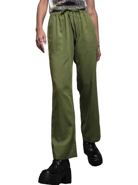 WILDFANG Everyday Drawstring Pant - Moss Green