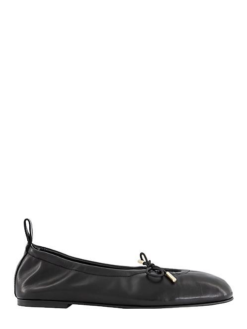ALOHAS Rosalind Leather Ballet Flats - Black