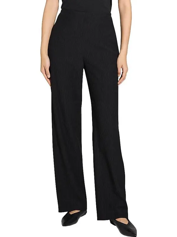 Theory Straight Leg Trousers - Black