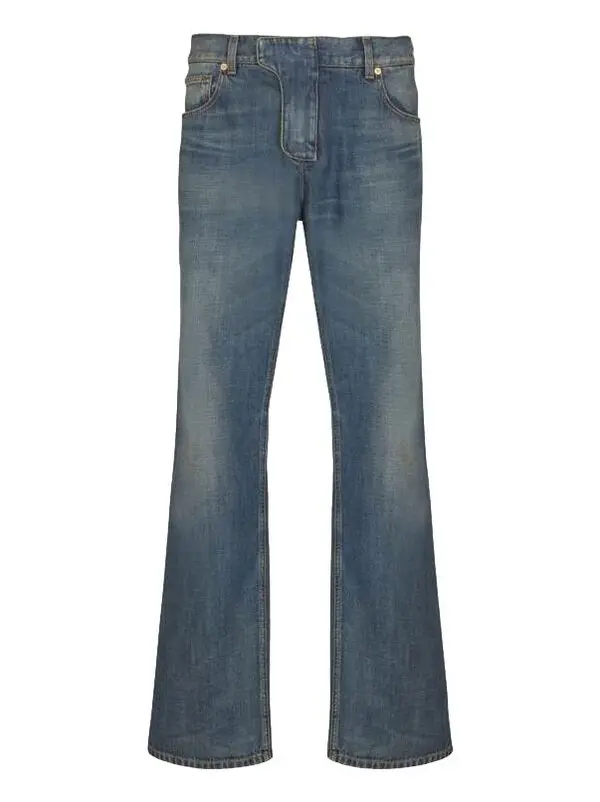 Balmain Trousers - Bleu Jean