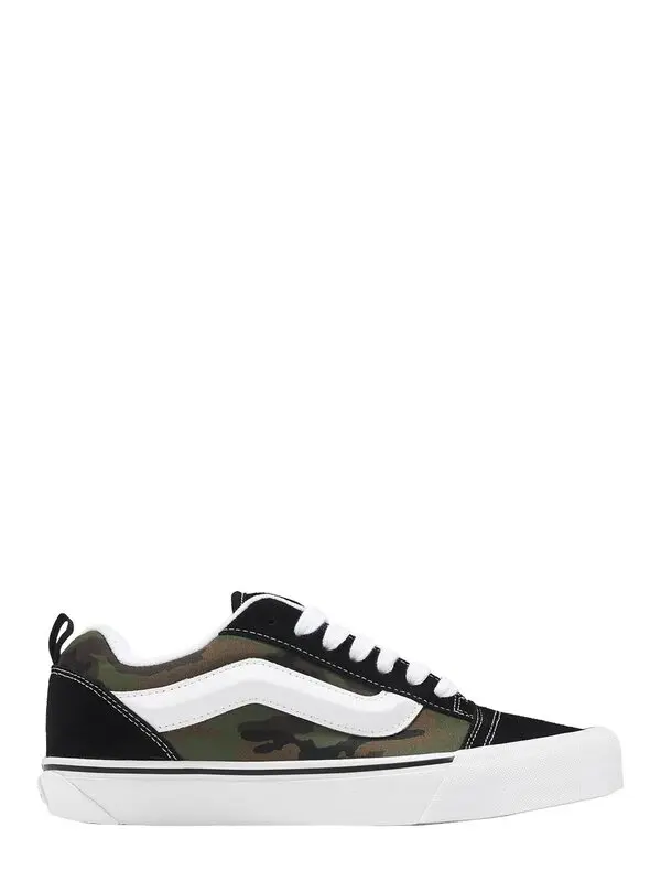 VANS Knu-skool Camo Sneakers - Black