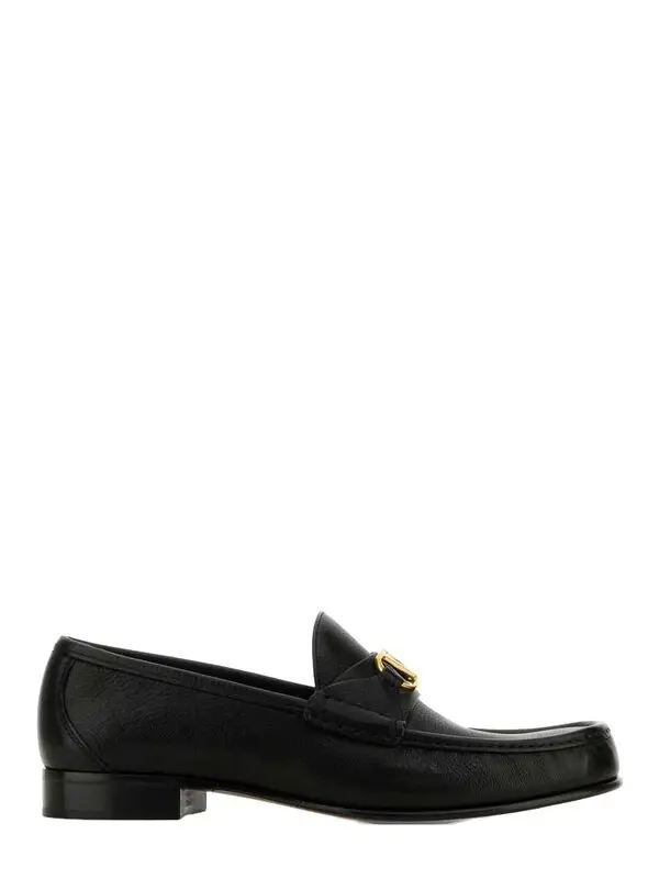 Valentino Garavani Vlogo Signature Loafers - Black