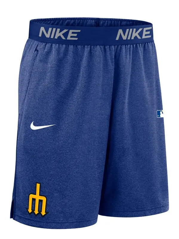 Nike Seattle Mariners Authentic Collection City Connect Dri-fit Mlb Shorts - Blue